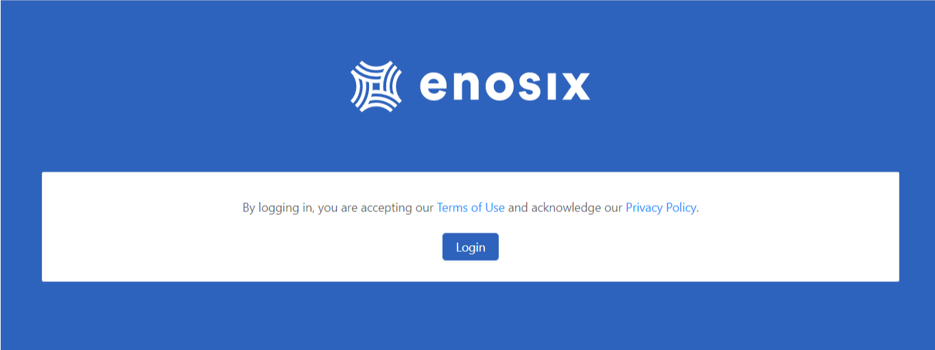 Register Your Account - enosix Connect API Platform